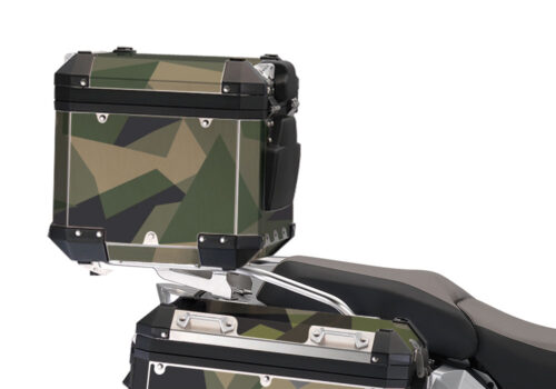 BMW Aluminum Top Box M90 Full wrap Green Camo Stickers Kit - Signature ...