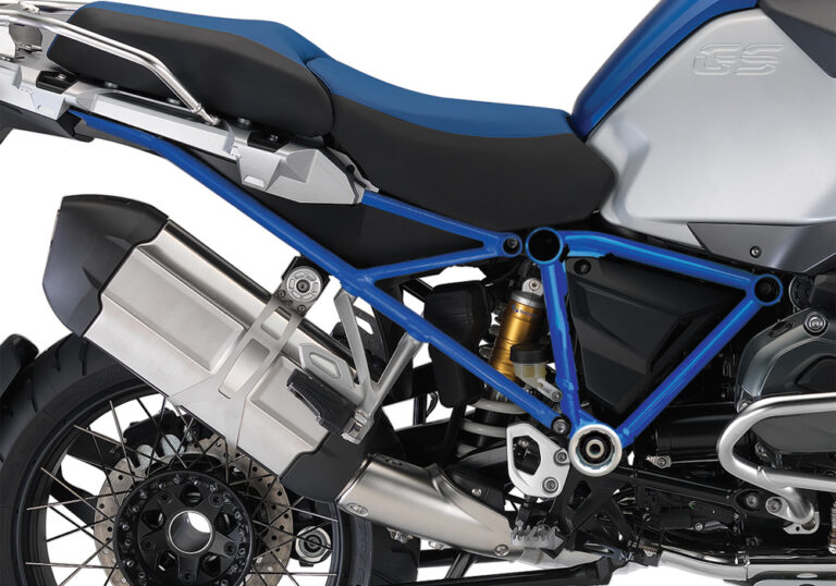 BMW R1200GS LC Adventure Racing Blue Matte GS Frame Styling Kit ...