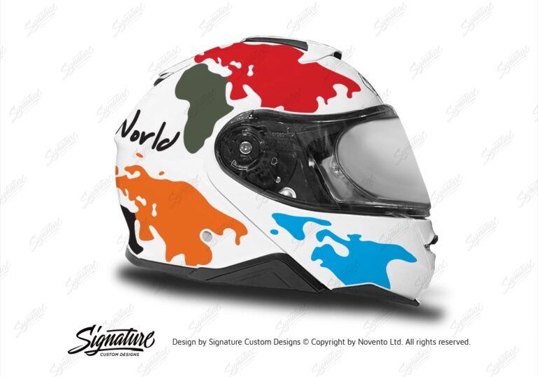 The largest collection for Shoei Helmets Styling Kits, decal & Stickers