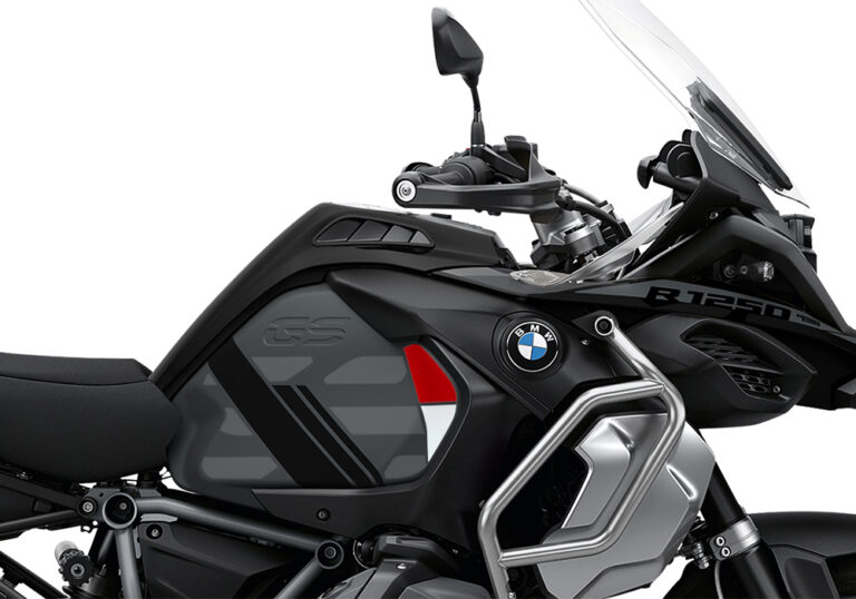 BMW R1250GS Adventure Triple Black GS-Line Red & White Stickers ...